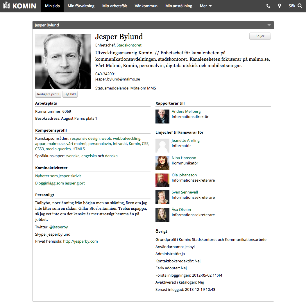 Examples Employee Directory